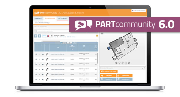 Le portail de téléchargement PARTcommunity fait peau neuve