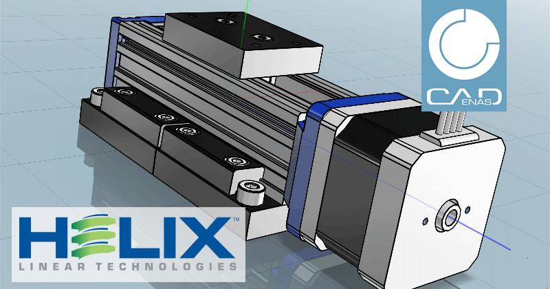 Les modèles CAO 3D de Helix Linear Technologies sont en ligne avec un ...