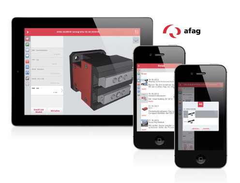 CADENAS 3D CAD模型App让Afag公司的市场推广和销售发生革命性变化