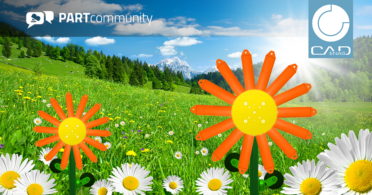 Springtime is a time of growth – 3D CAD downloads of PARTcommunity ...