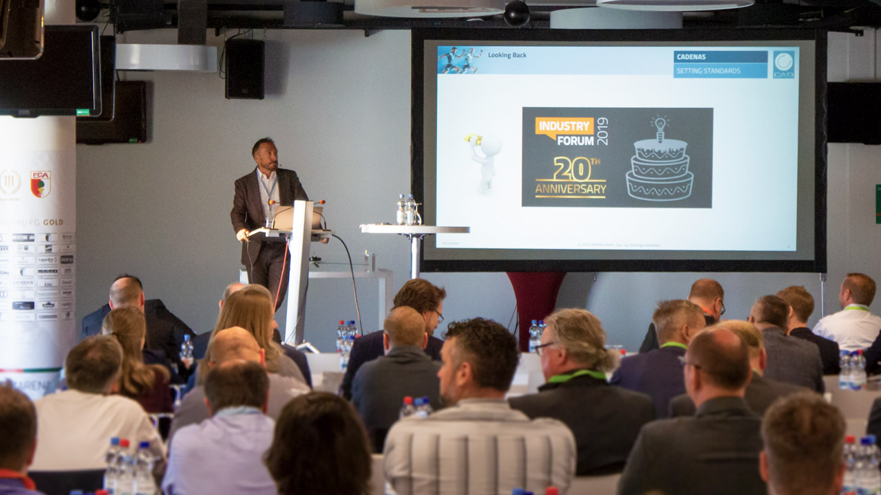 20 years of CADENAS Industry Forum and always keeping pace with the times