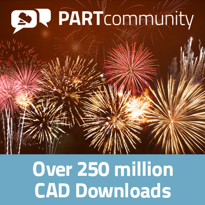 PARTcommunity精彩又一年，2017年2.6亿次3D CAD模型的下载量再创行业新纪录!