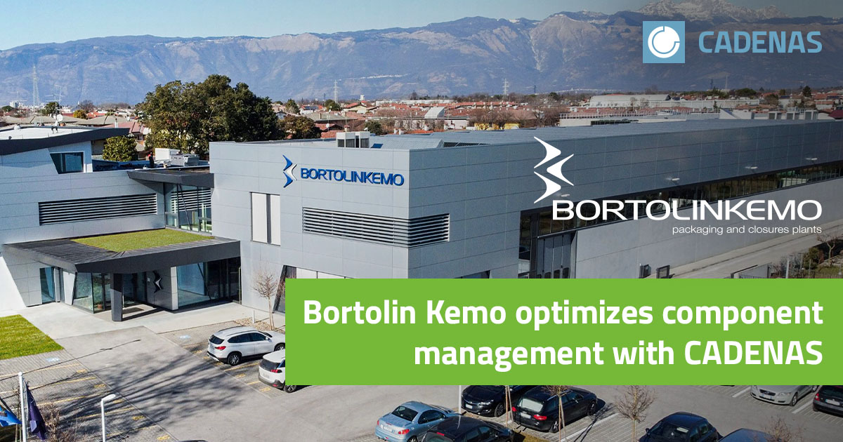 Bortolin Kemo optimizes component management with CADENAS