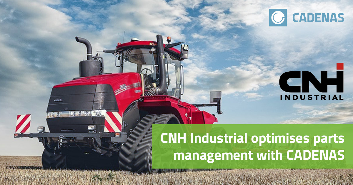 CNH Industrial chooses CADENAS to optimise parts management and reduce ...