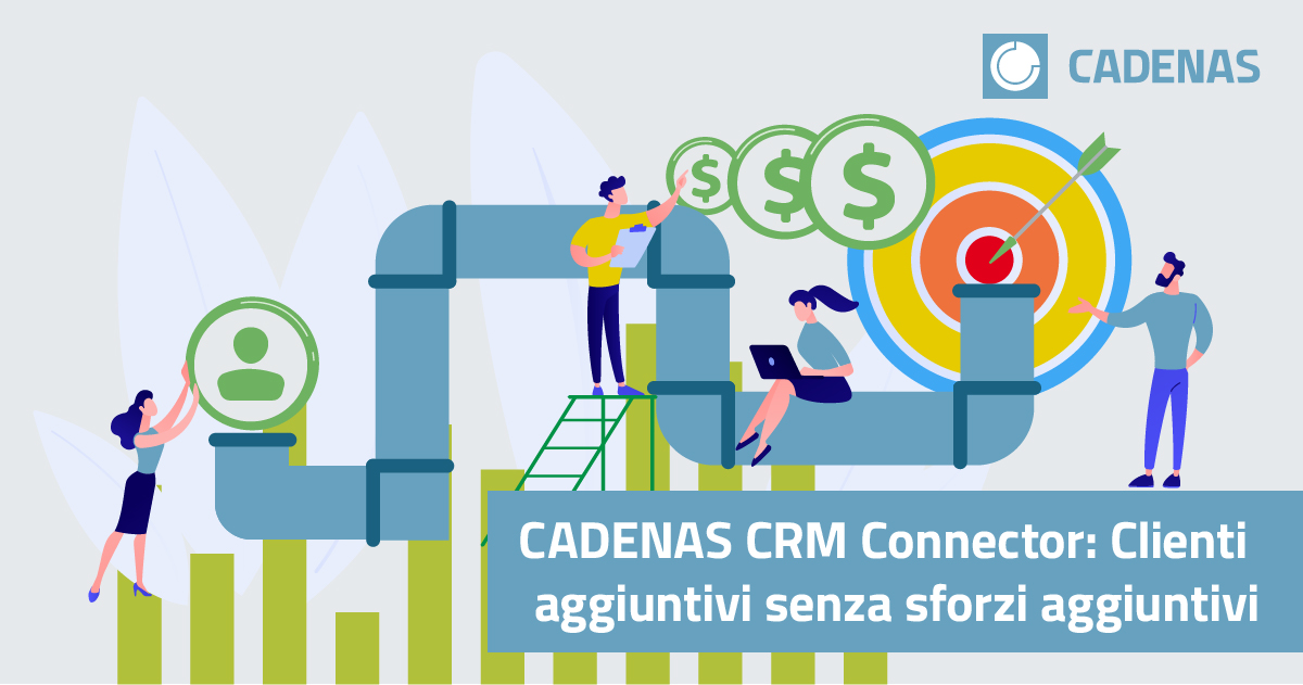 Cattura tutti i lead grazie al CRM Connector CADENAS